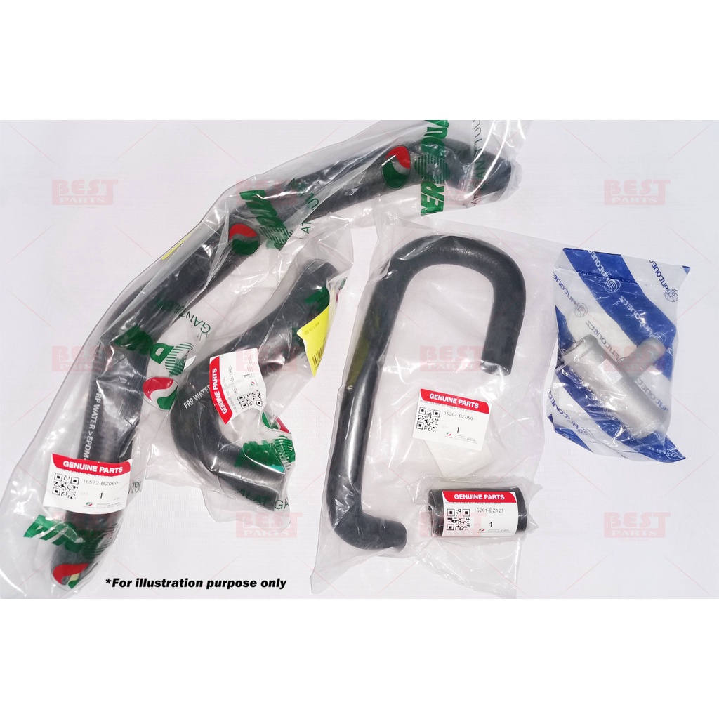 RADIATOR HOSE BY PASS HOSE WATER HOSE PERODUA MYVI 1.3(SET) - vbest.com.my