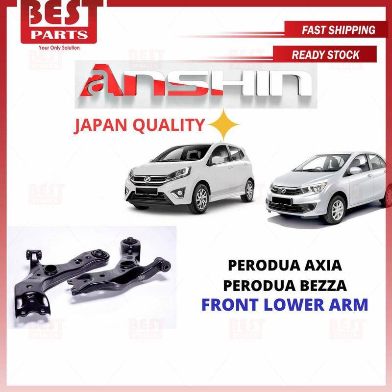 Anshin Lower Arm Front Perodua Axia 2014~2022 Bezza 2016~2021 Low Arm ...