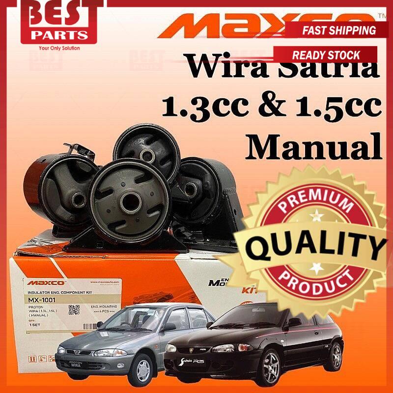 Maxco Engine Mounting Proton Wira Satria 1.3 1.5 Manual Eng Mtg Set ...
