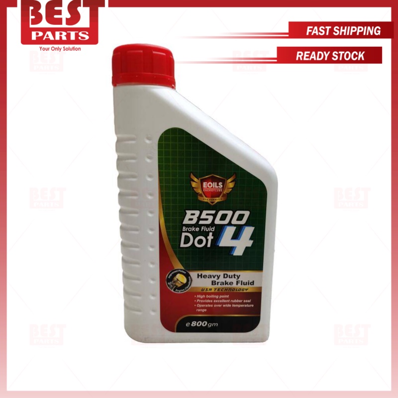 Eoils Enerygy Lube B500 DOT4 Brake Oil Heavy Duty Brake Fluid Minyak ...