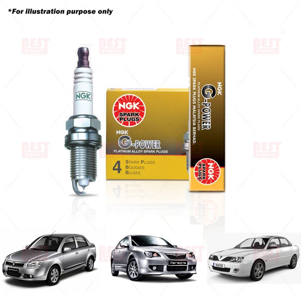 NGK G POWER TR6GP SPARK PLUG GEN2 PERSONA SAGA BLM FLX NEO WAJA CAMPRO ...