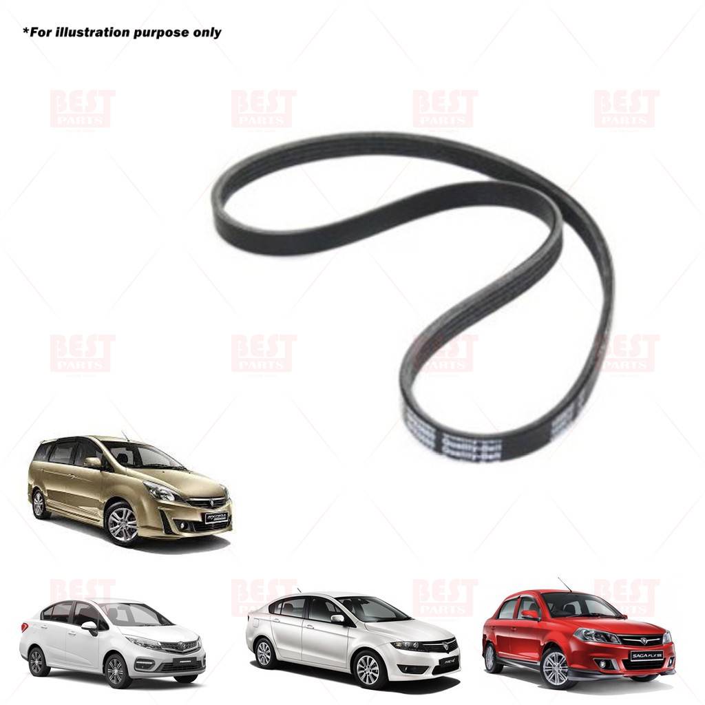 OEM FAN BELT PROTON SAGA FLX VVT PREVE IRIZ EXORA BOLD PERSONA VVT ...