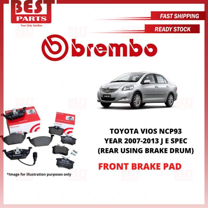 100% Original Brembo Toyota Vios NCP93 J-Spec Perodua Alza Front Brake ...