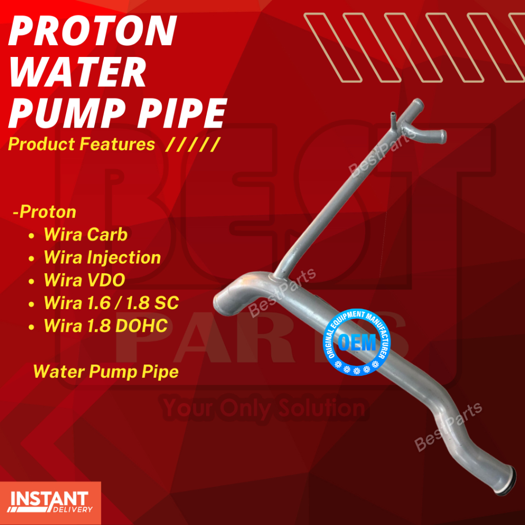 Water Pump Pipe For Proton Wira 1.3 1.5 4G13 4G15 Carburator Injection ...