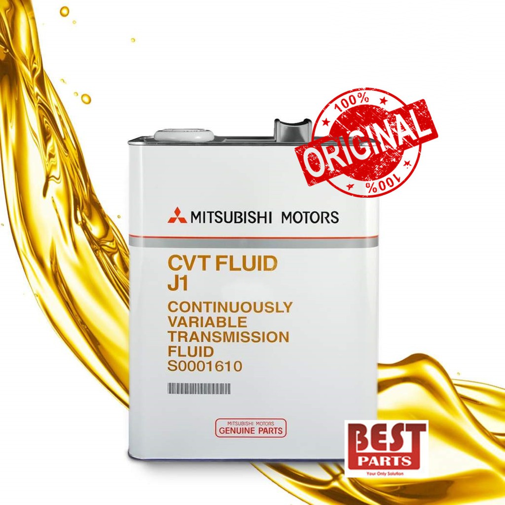MITSUBISHI CVT FLUID J1 Gear Oil 4 Litre PROTON INSPIRA / CY4A / ASX S0001610 - vbest.com.my
