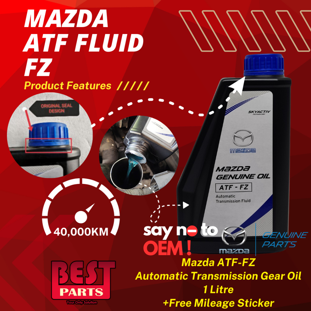 Mazda Skyactiv ATF Oil FZ Automatic Transmission Fluid 1 Liter ...