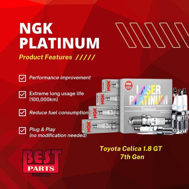 NGK Laser Iridium Spark Plug for Toyota Celica 1.8 GT (7th Gen) - vbest ...