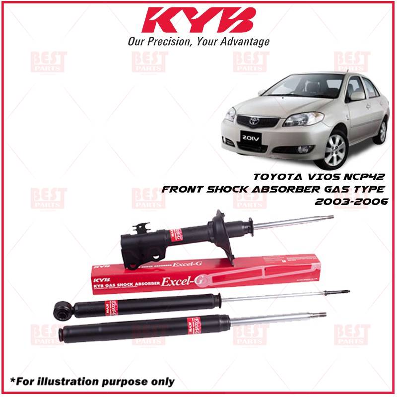 Toyota Vios Ncp42 2003-2006Year Front And Rear Absorber Kyb Kayaba ...