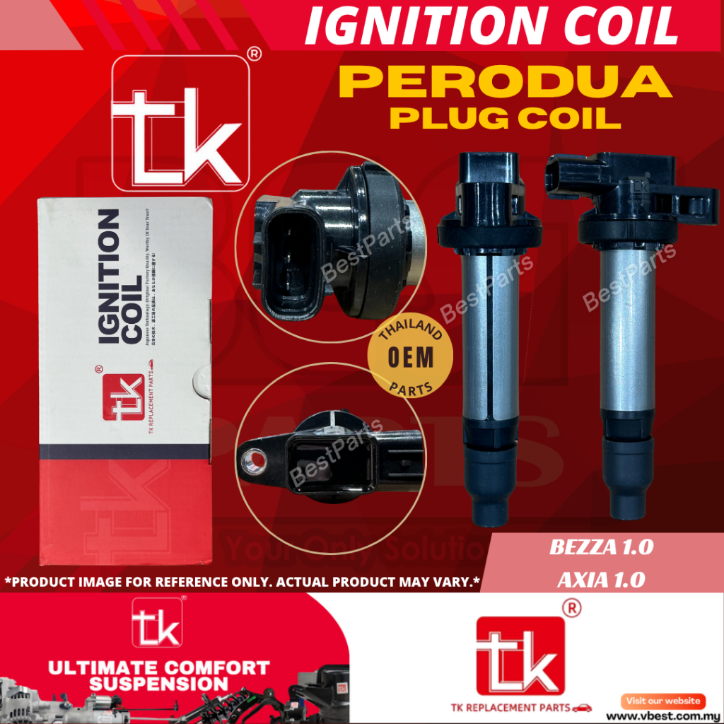 🇹🇭 OEM Quality Ignition Plug Coil Perodua Axia 1.0 Bezza 1.0 Spark Coil ...